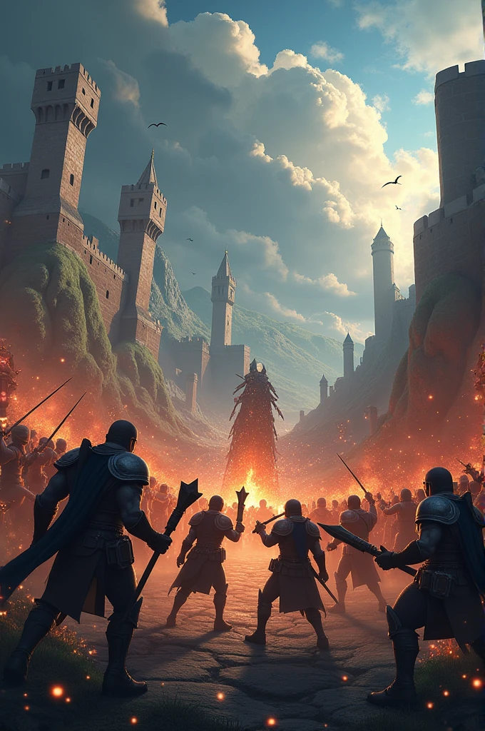 O.R.I.N CLASH OF CLANS THEME CLAN - SeaArt AI