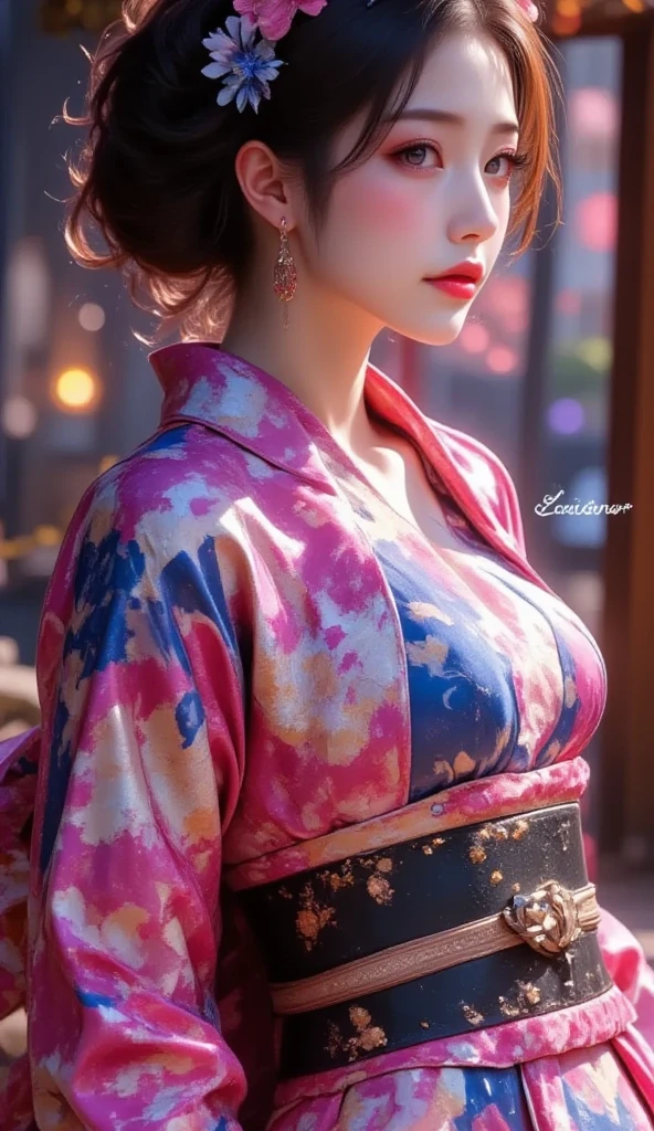 1 mature beautiful woman ,(masterpiece:1.3, top quality :1.3 - SeaArt AI