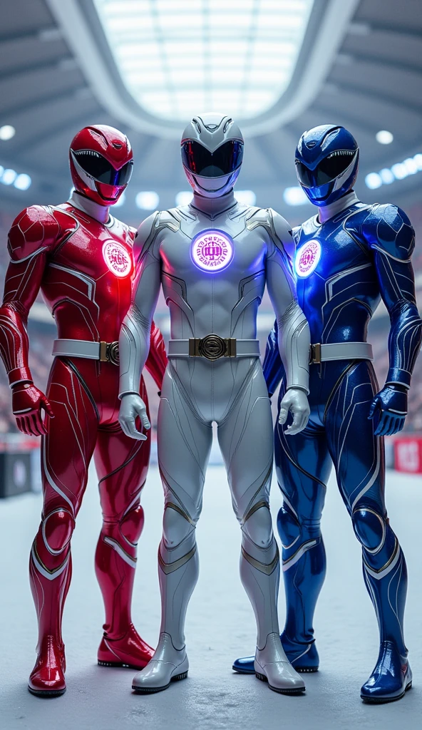 Number of Rangers: 3 (1 ranger red, 1 ranger white and other ranger ...