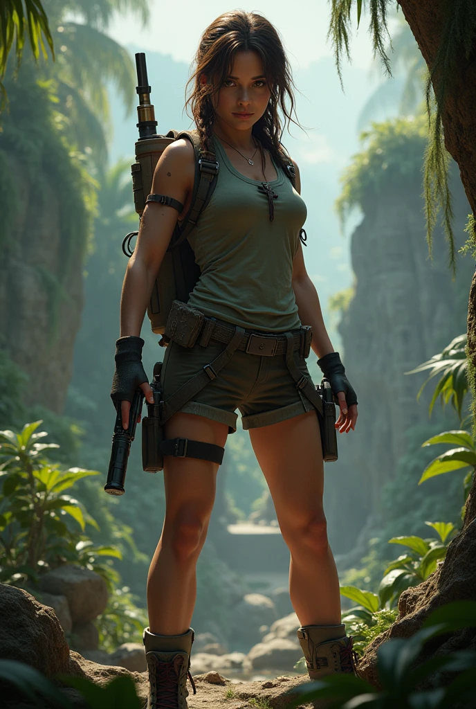 Lara Croft - SeaArt AI