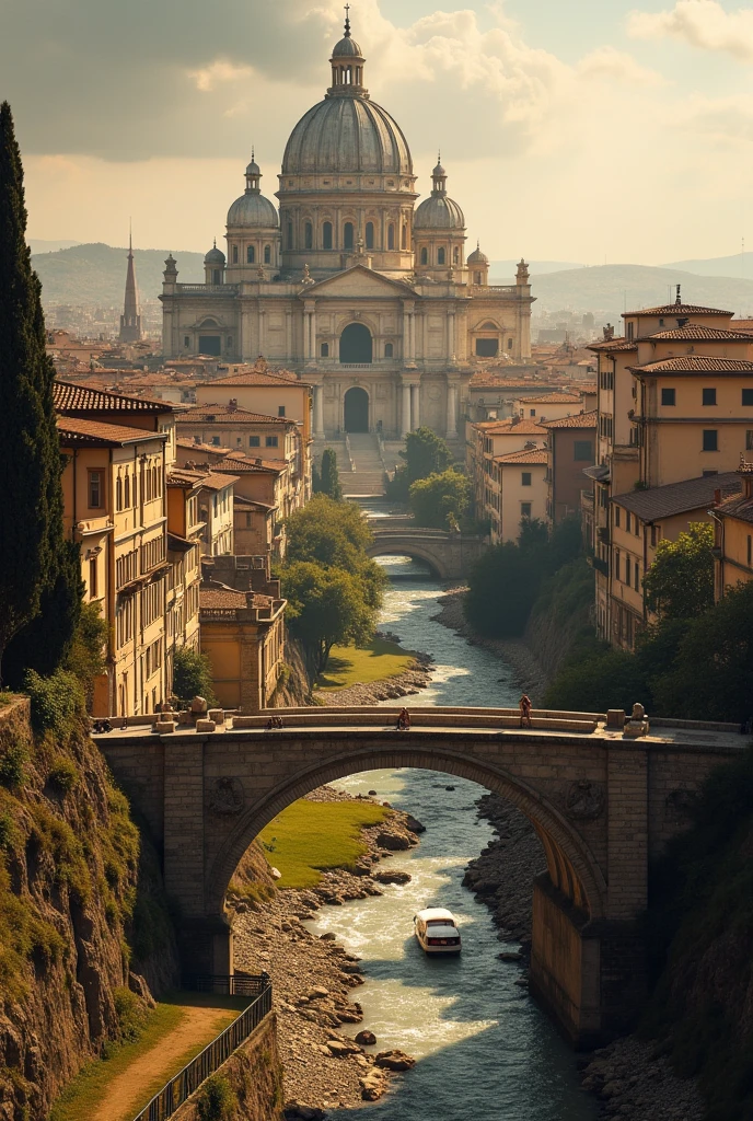 From a humble city on the banks of the Tiber River, Rome rose to become ...