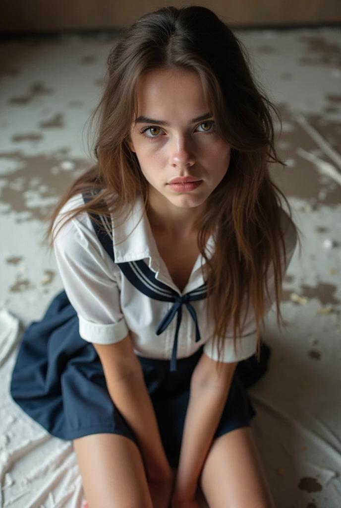 A Very Beautiful 19 Year Old Girl Dressed Up As A Sexy Schoolgirl