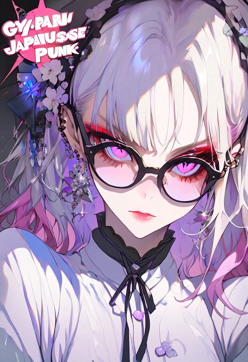 Tokyo fashion, film grain, high ISO photo grain, ((gyaru pop punk ...