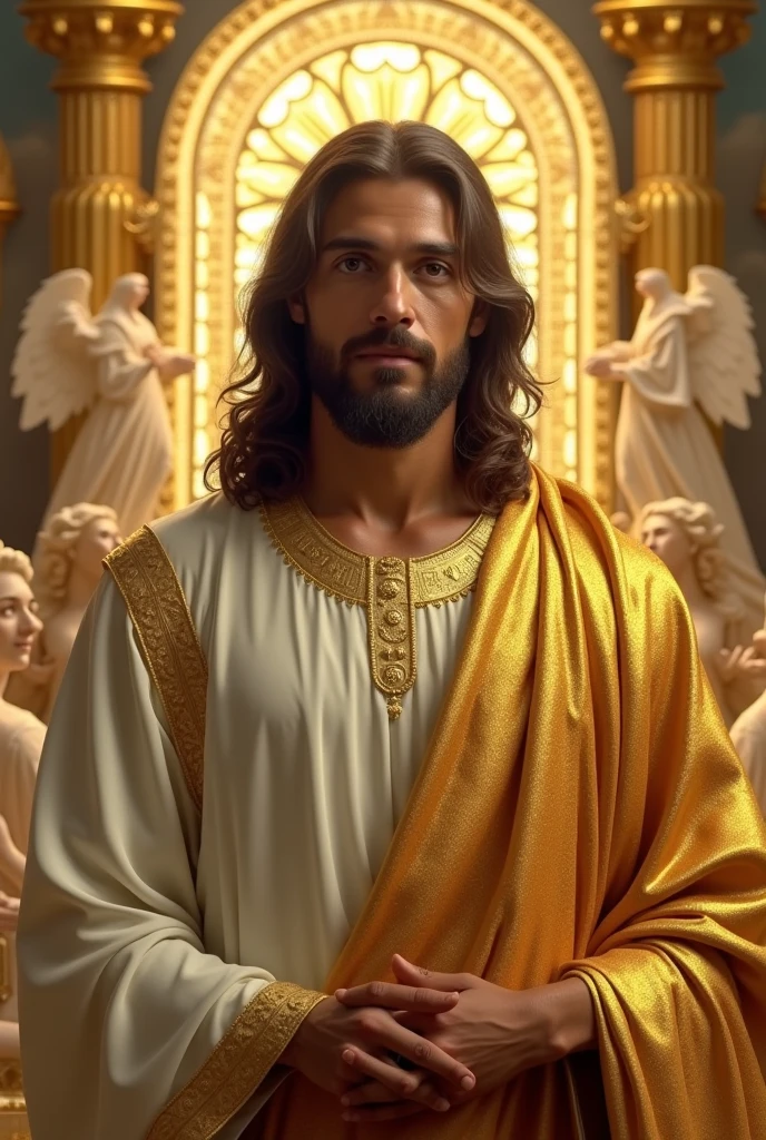 Generate an image of Jesus dressed in costumes of the time - SeaArt AI