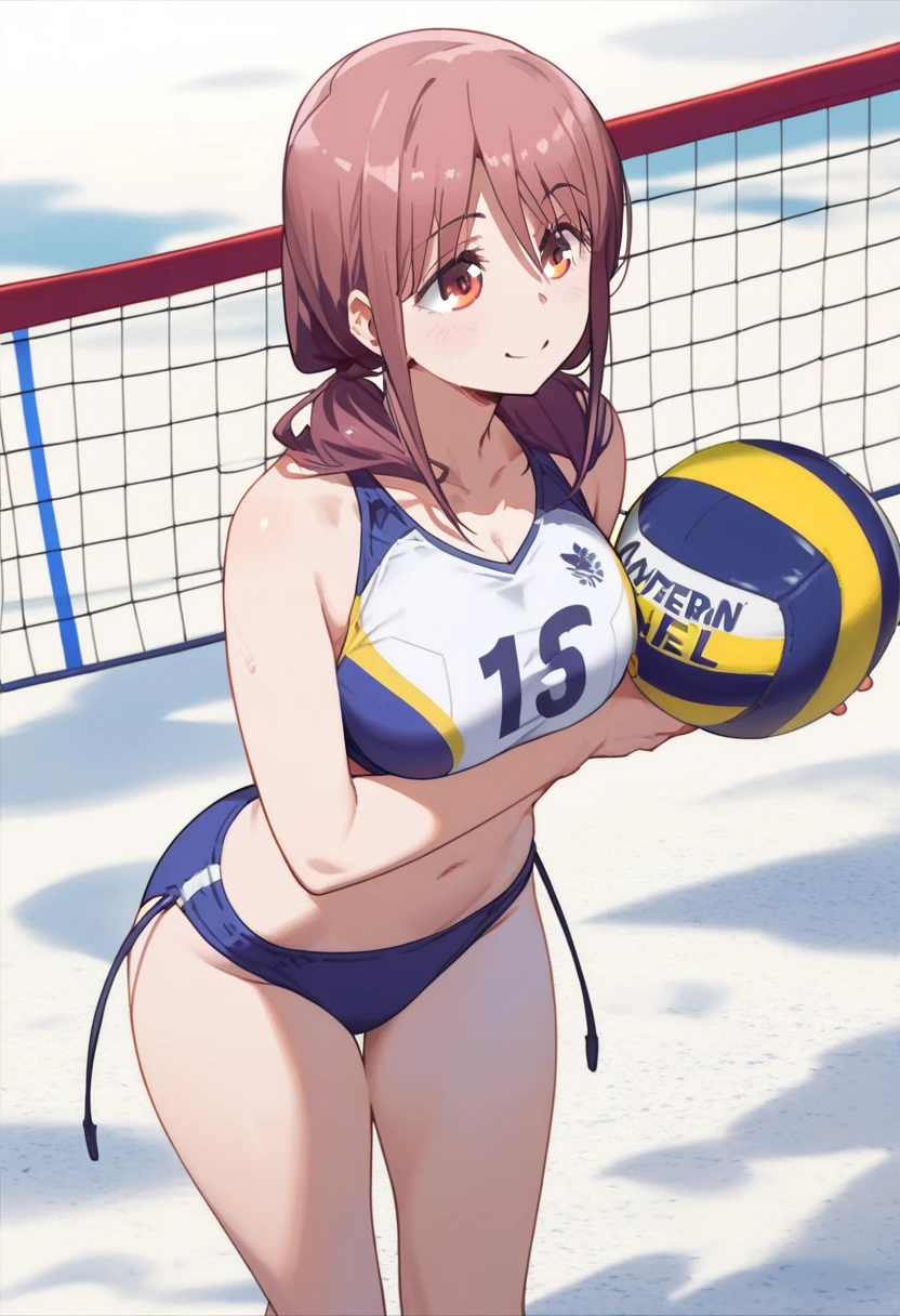Haruka oozora ( harukana receive)、 swimsuit、 beach volleyball - SeaArt AI