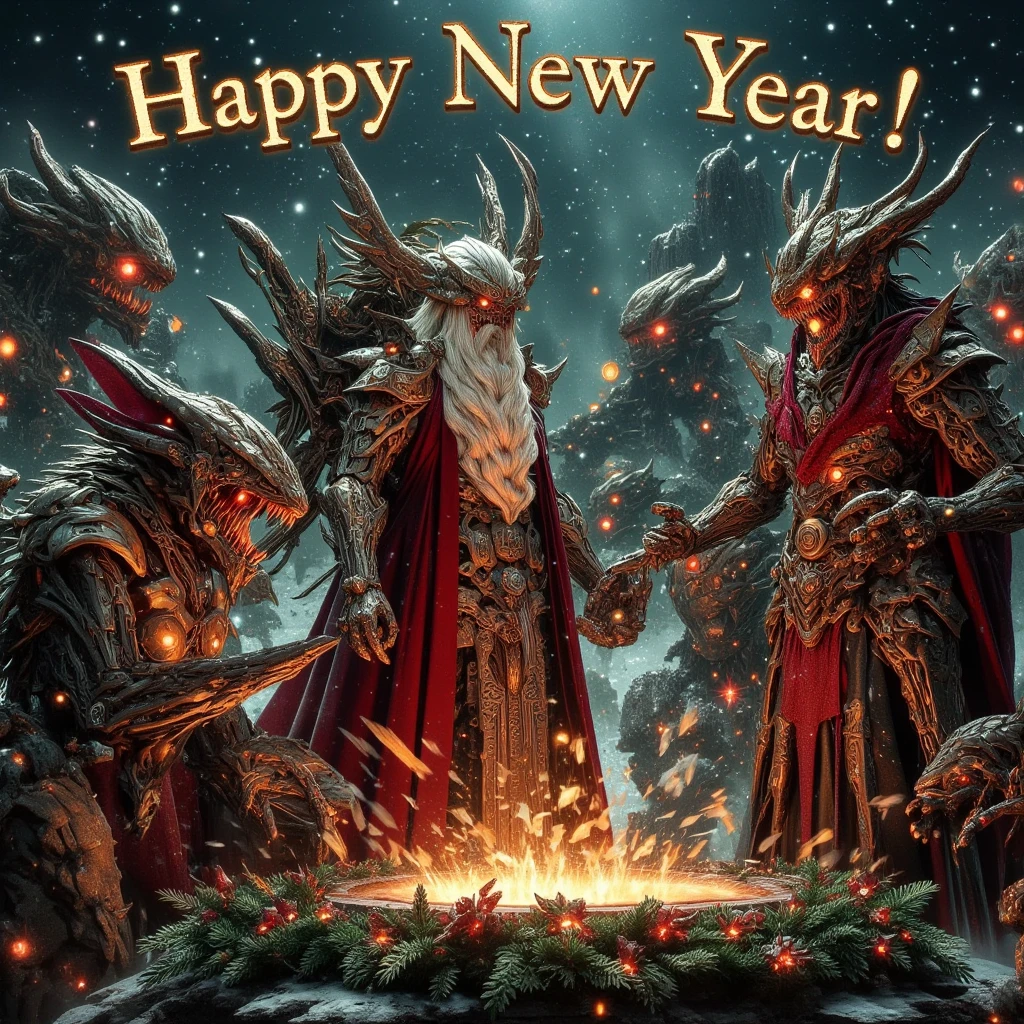 Diablo 4 characters are happily celebrating New Year's Day. High ...