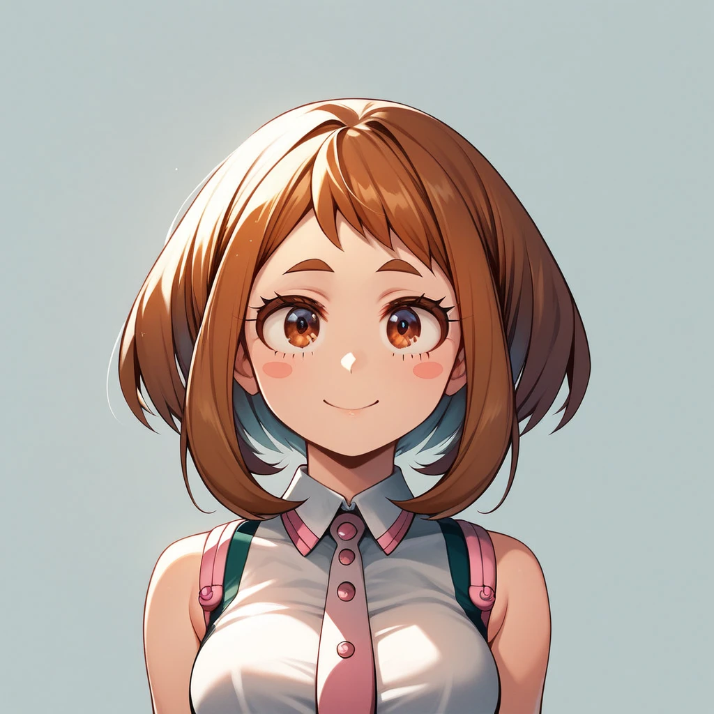 A beautiful young woman, Ochako Uraraka from My Hero Academia - SeaArt AI