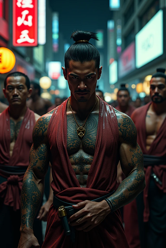 Organized crime Yakuza goku - SeaArt AI