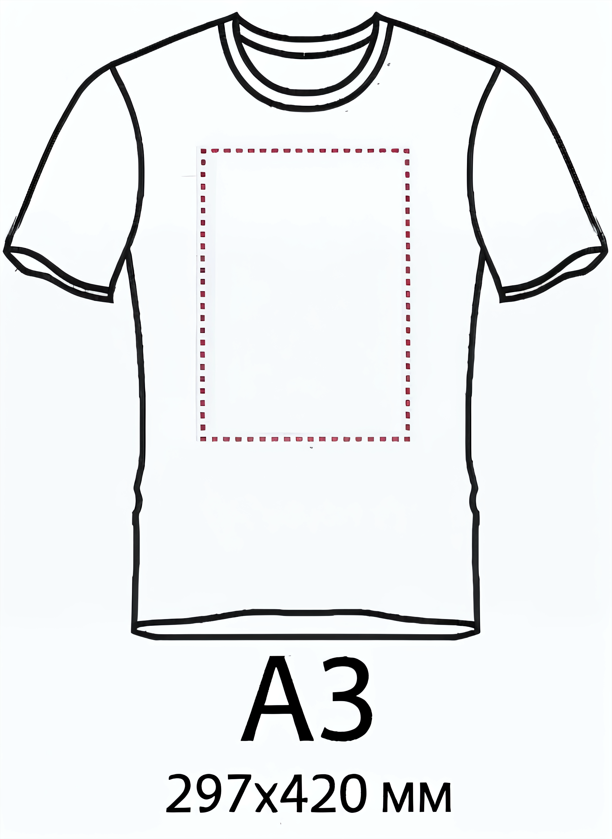 A3 t - shirt size guide for men - SeaArt AI