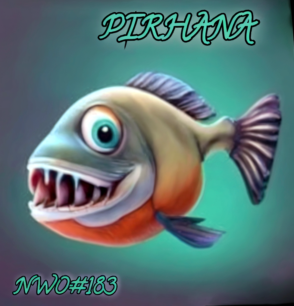 A close up of a fish with a big mouth and a big grin - SeaArt AI