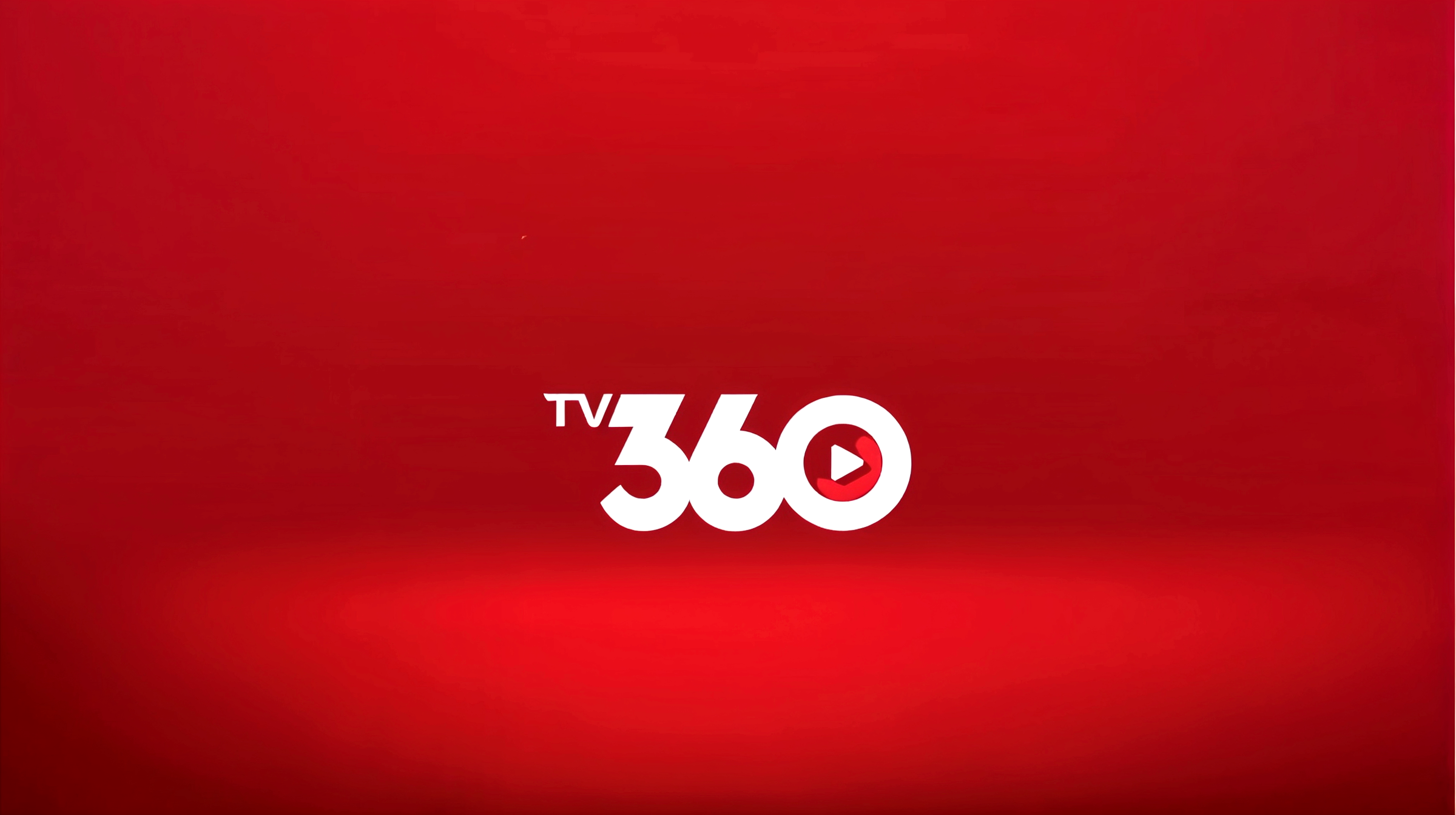 A close up of a red background with a white tv logo - SeaArt AI
