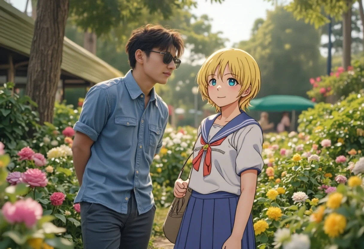 SeaArt AI | photo with anime