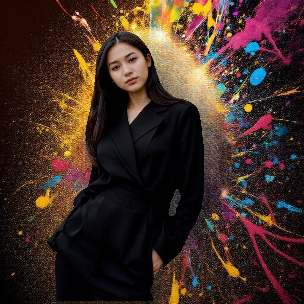 SeaArt AI | Xplus BG color burn