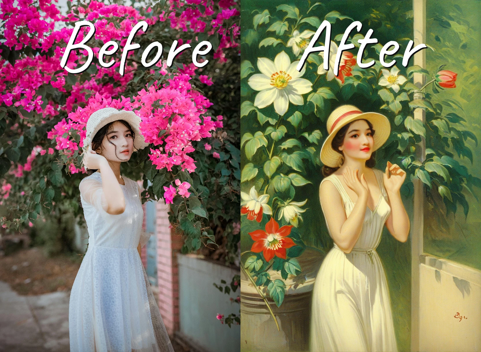 SeaArt AI | 50s Illustration Filter