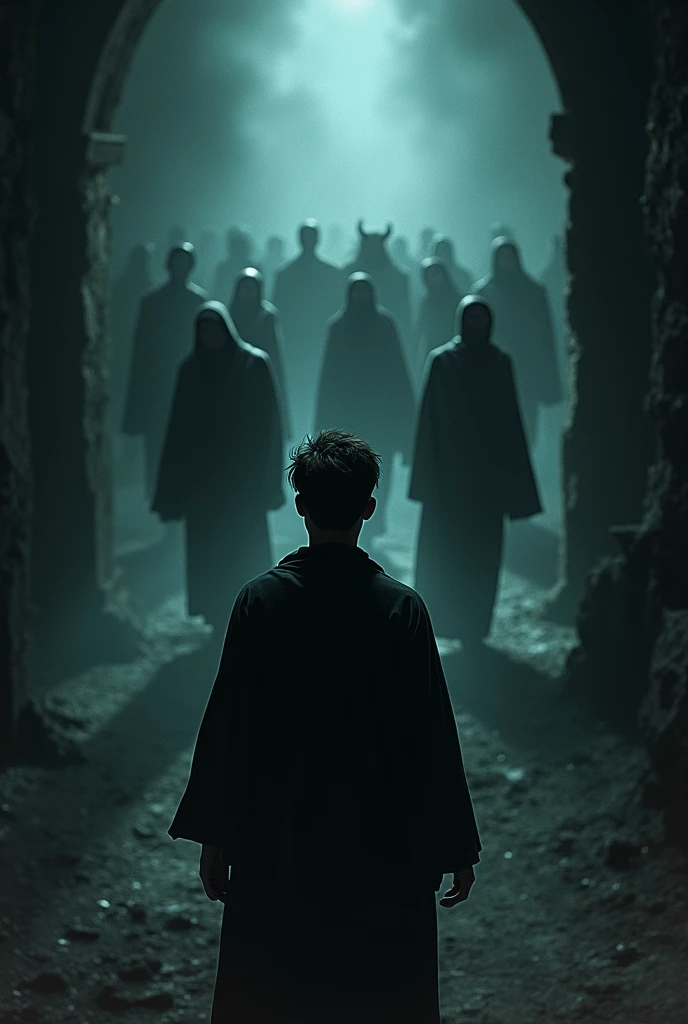 A Horrifying Picture Of Jinn Walking Away From Someone Who Remembers