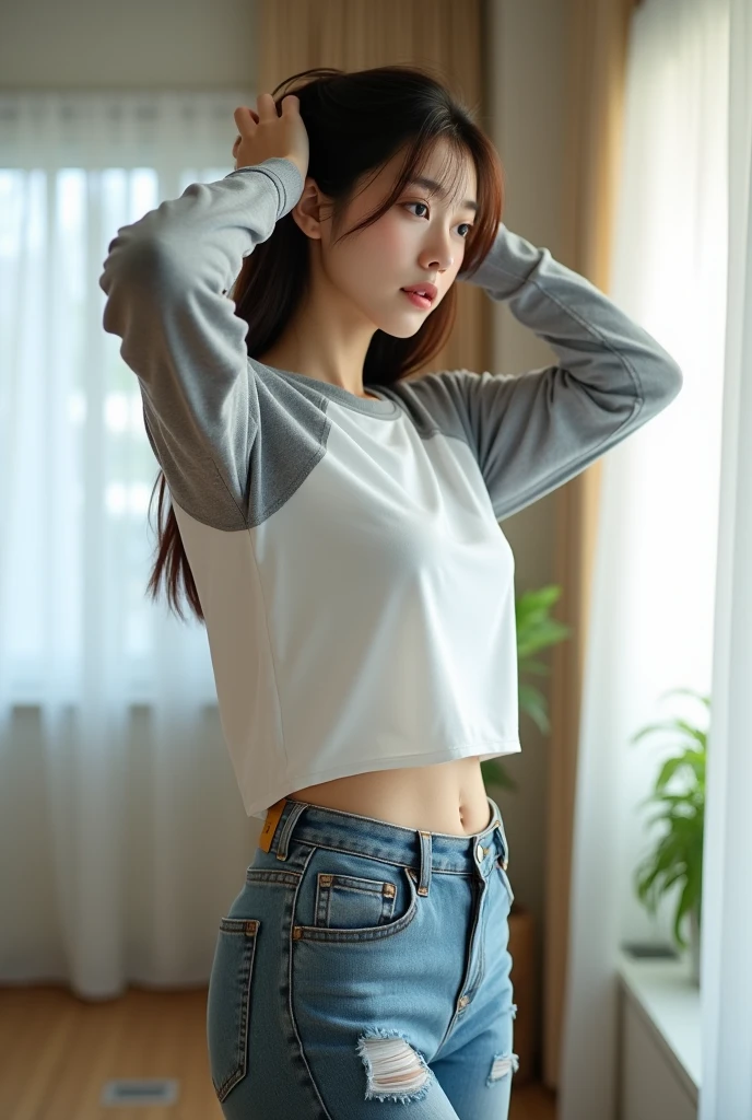 Top quality. 8K. Beautiful young girl. Japanese woman. She is 30 years old - SeaArt AI