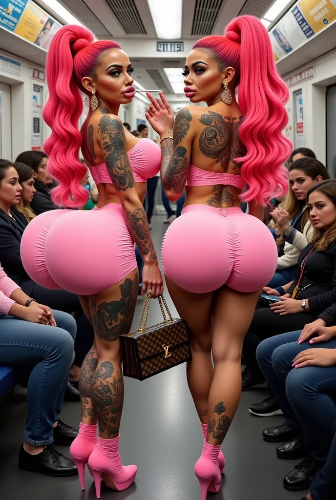 2 Trashy Dumb Smoking Chav Bimbos Chavs Bimbos Many Tattoos Seaart Ai