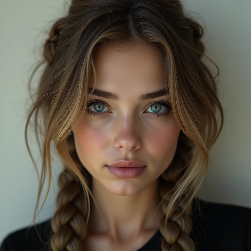 22 year old French woman, High cheekbones, mysterious look - SeaArt AI