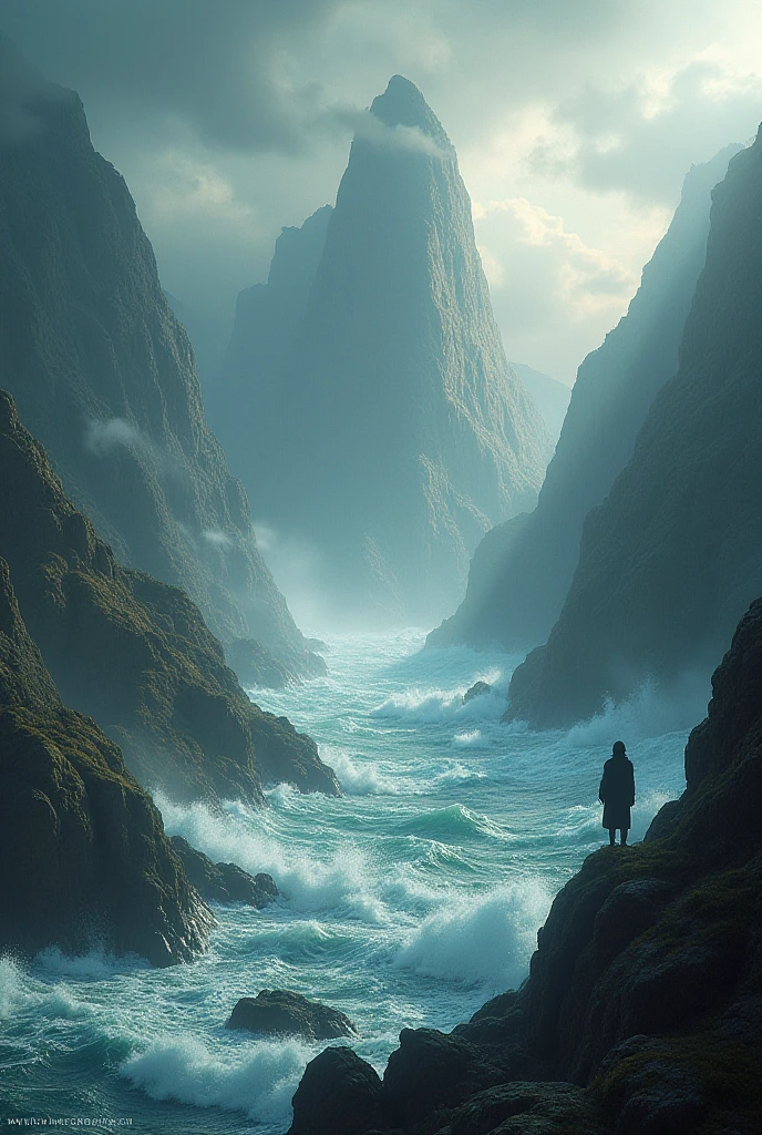 The Beginning of Time Scene opens with a vast, primordial landscape ...