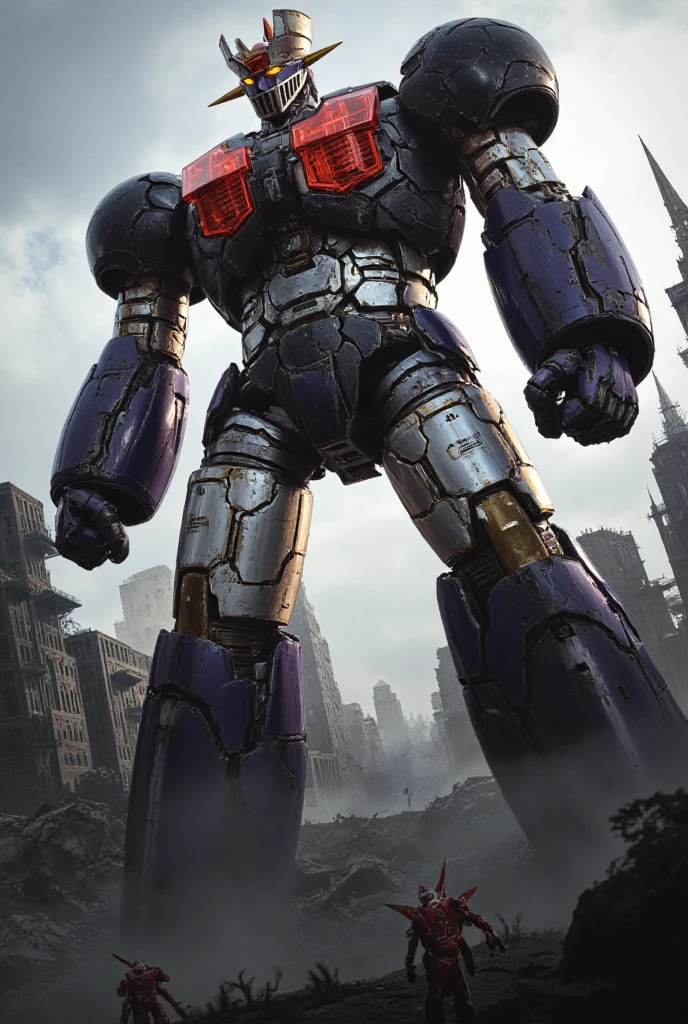 a highly realistic version of the modified Mazinger Z , is 100 meters ...