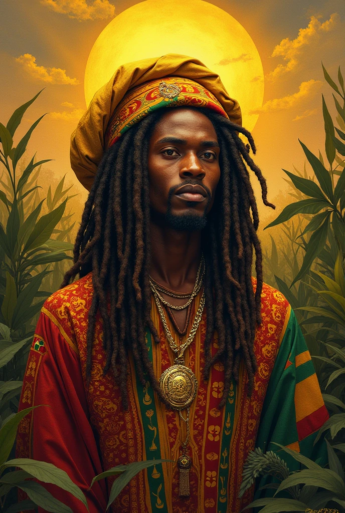 Rastaman gold - SeaArt AI