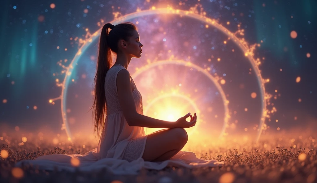 "A work of art representing spiritual awakening and emotional ...