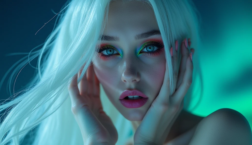 Hyperrealistic image, phone camera, hd resolution, woman, exotic ...