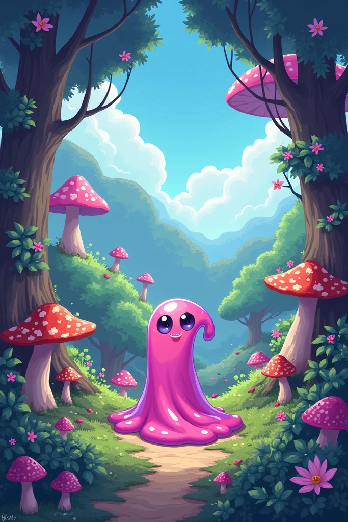 Slime 2D RPG style - SeaArt AI