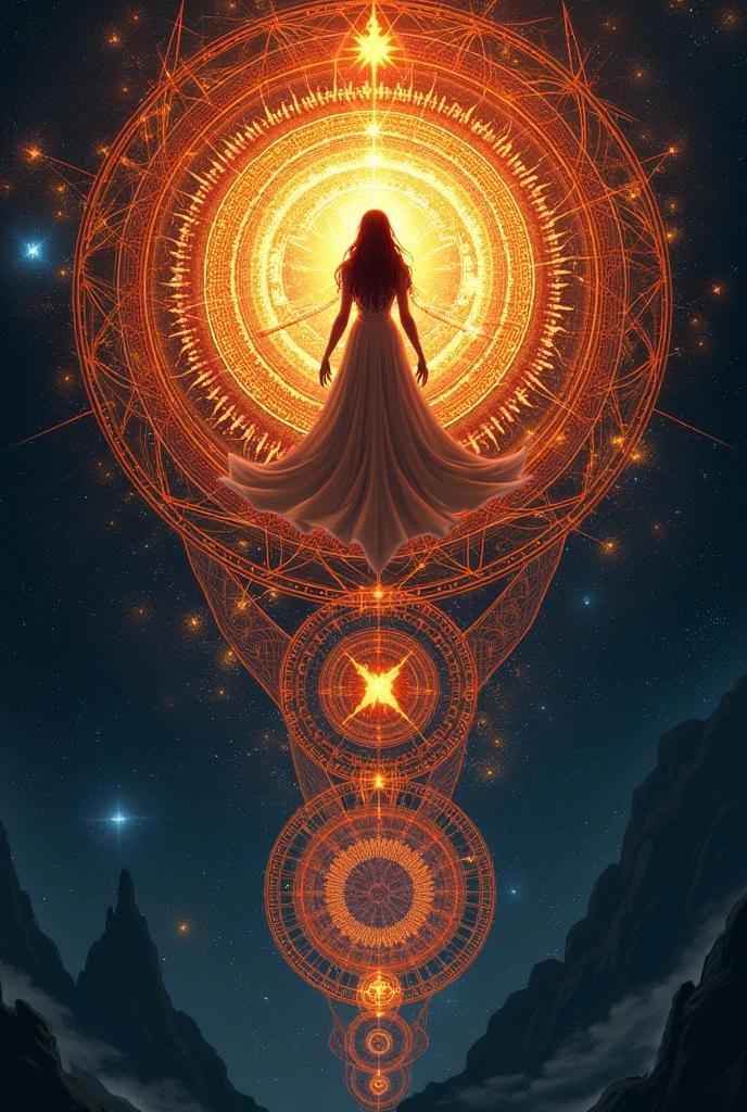 Illustrate a complex, glowing weave or lattice representing the Axiom ...