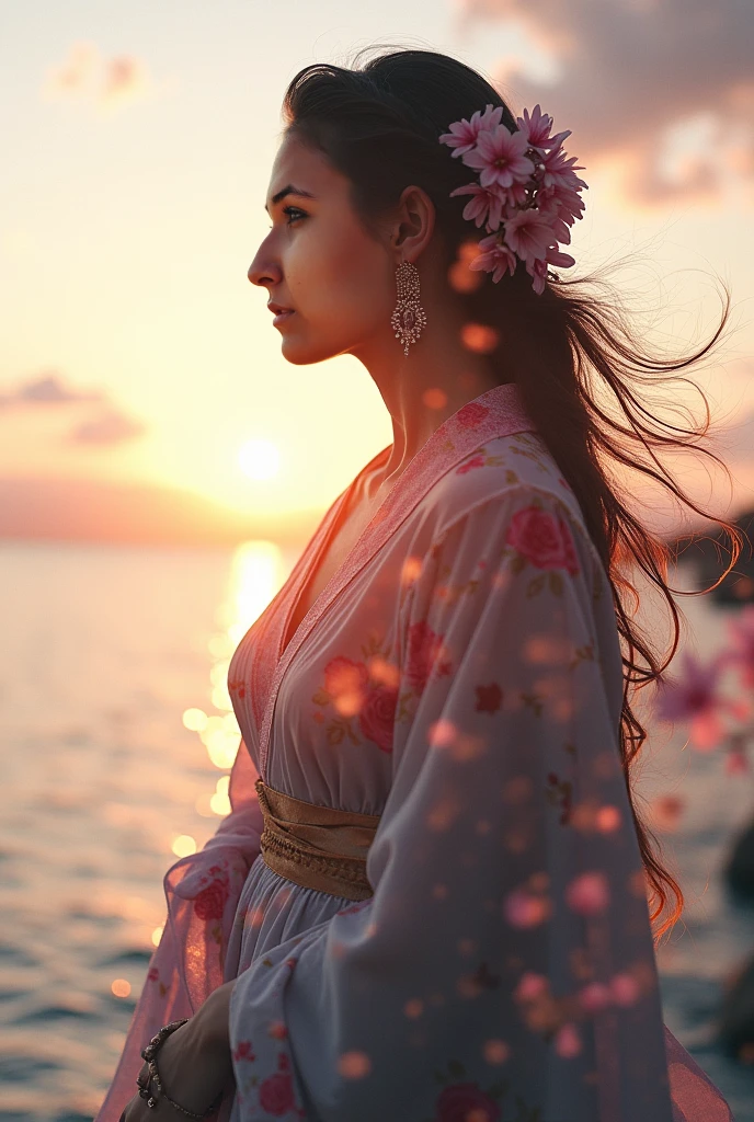 High quality, 8K Ultra HD, A beautiful double exposure that combines an ...