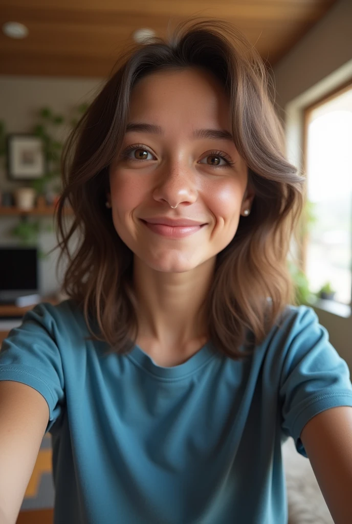 Create a selfie with my character reference - SeaArt AI