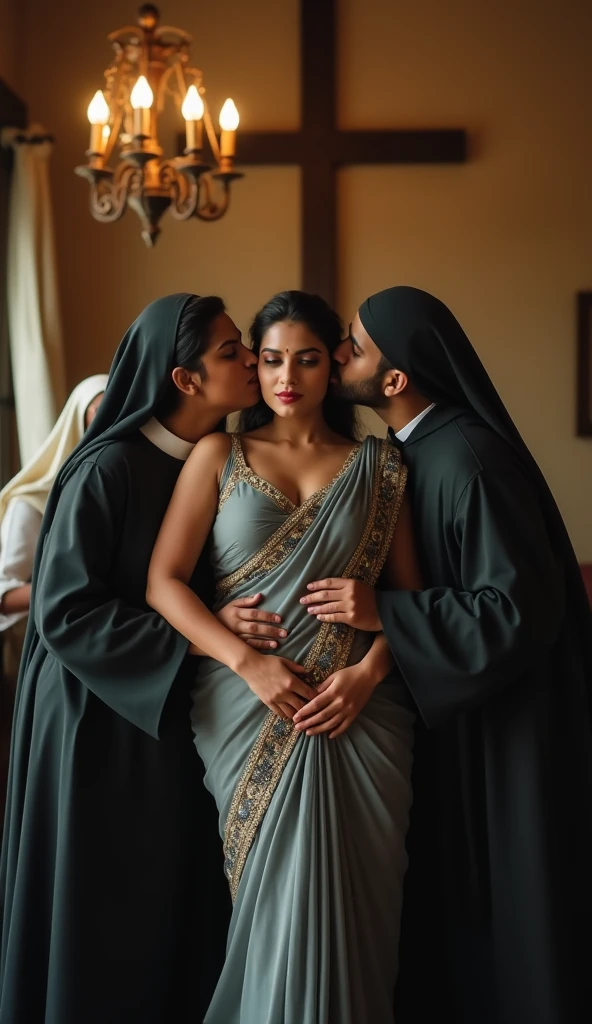 Full body image, side view Full body image, indian hourglass body - SeaArt AI