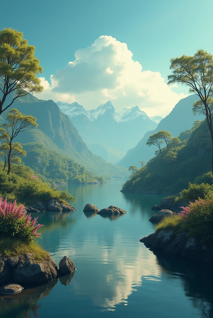 Make me a picture of OKKY ATTU's youtube profile caption, aesthetic background - SeaArt AI