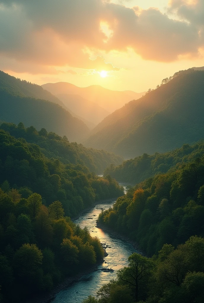 Create video of landscapes at dusk with words of reflection - SeaArt AI