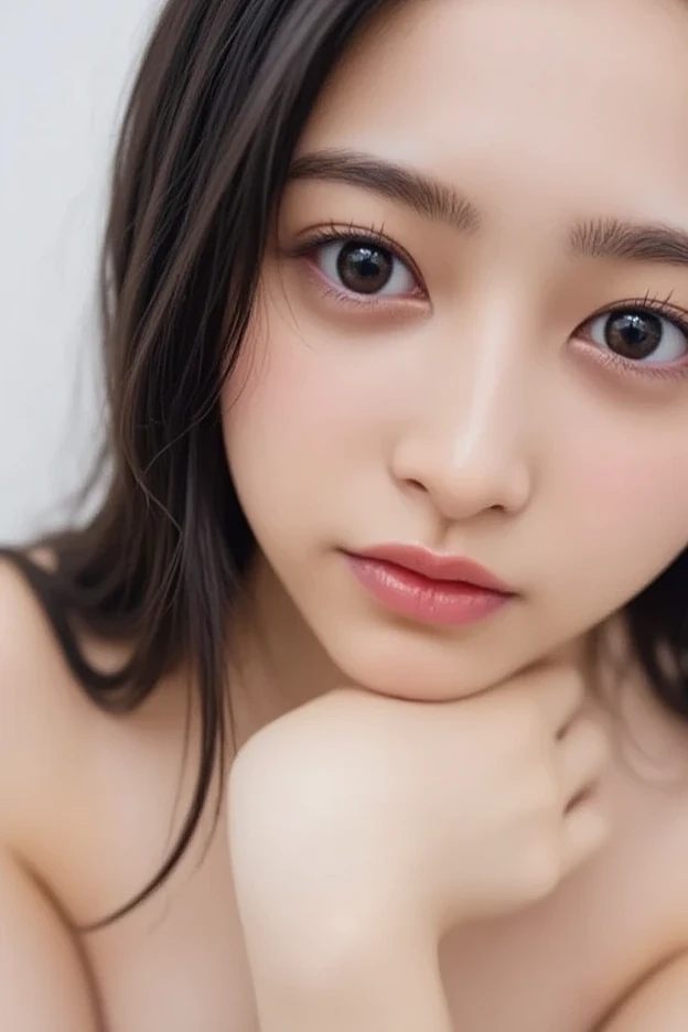 ((naked:1.5))、 sense of openness 、 staring at the camera、((naked ...