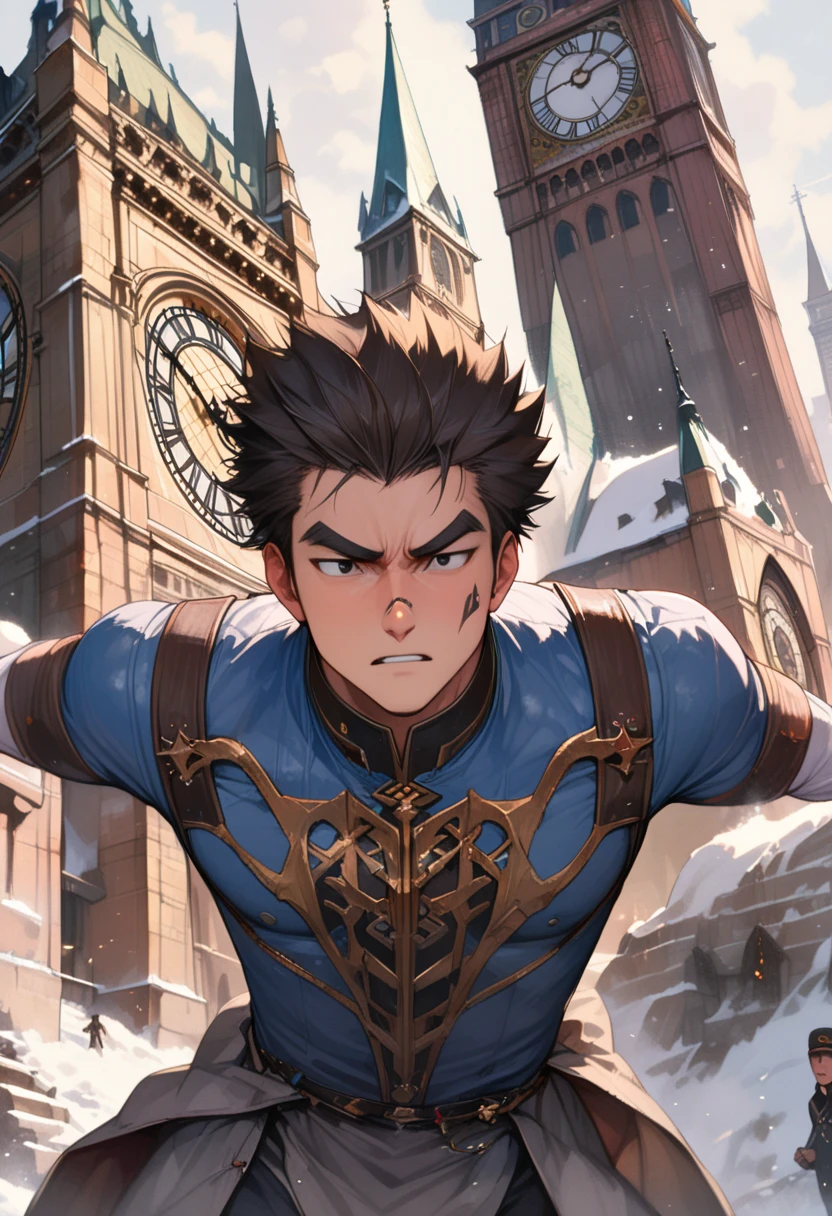 Energetic young man, Vigorous youth, Very Handsome Male Anime Character ...