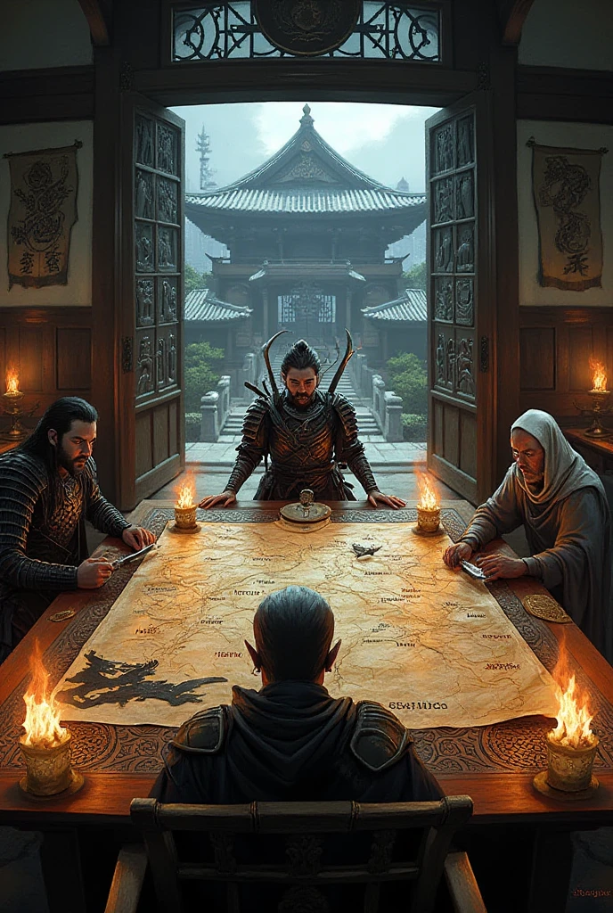 A cover for a Dungeons and Dragons book : The cover shows a dram ...