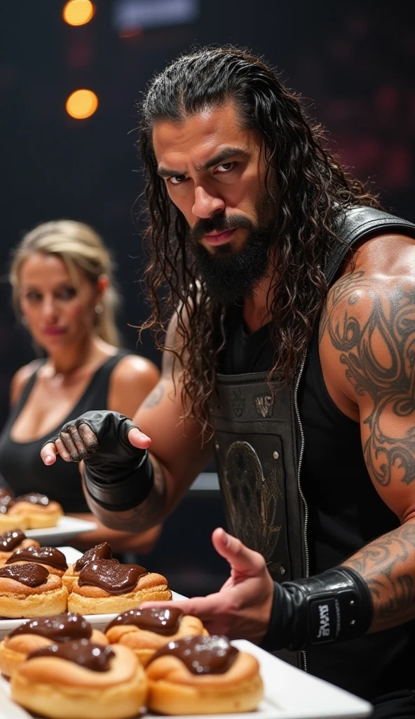 Roman Reigns teams up with the Gourmet Pastry Delivery Diva to solve a ...
