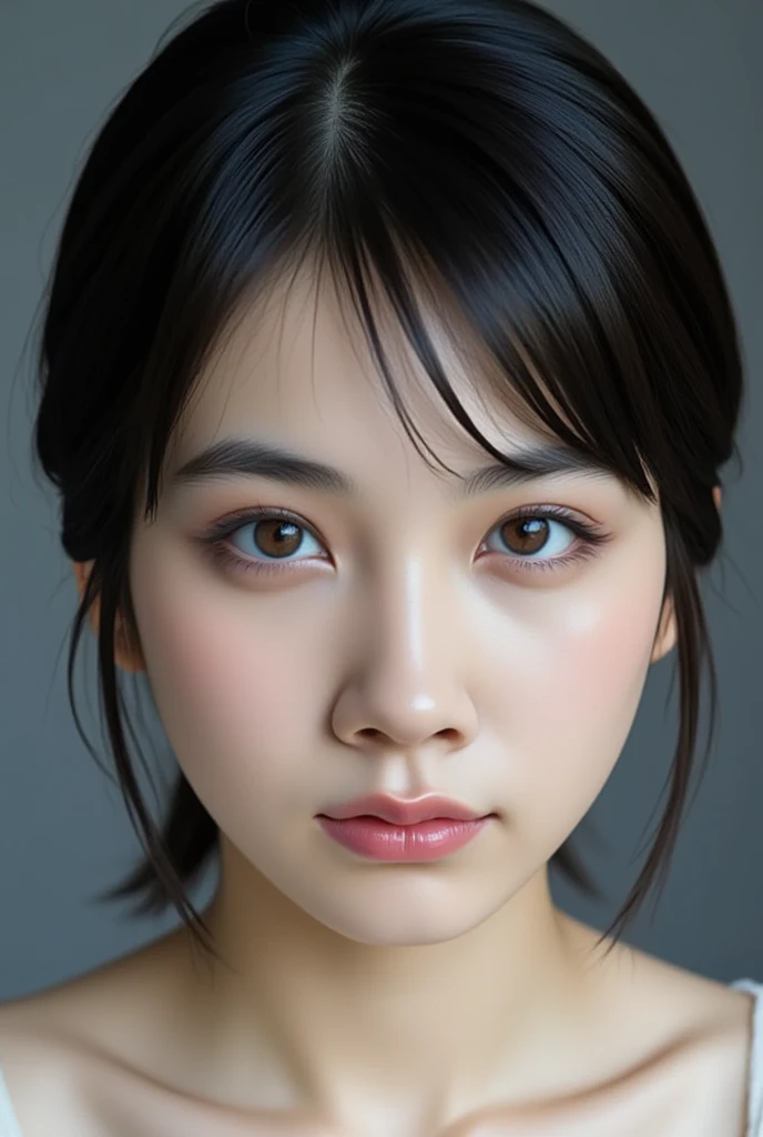 (( Japanese, petite woman, Voluptuous women, without makeup - SeaArt AI