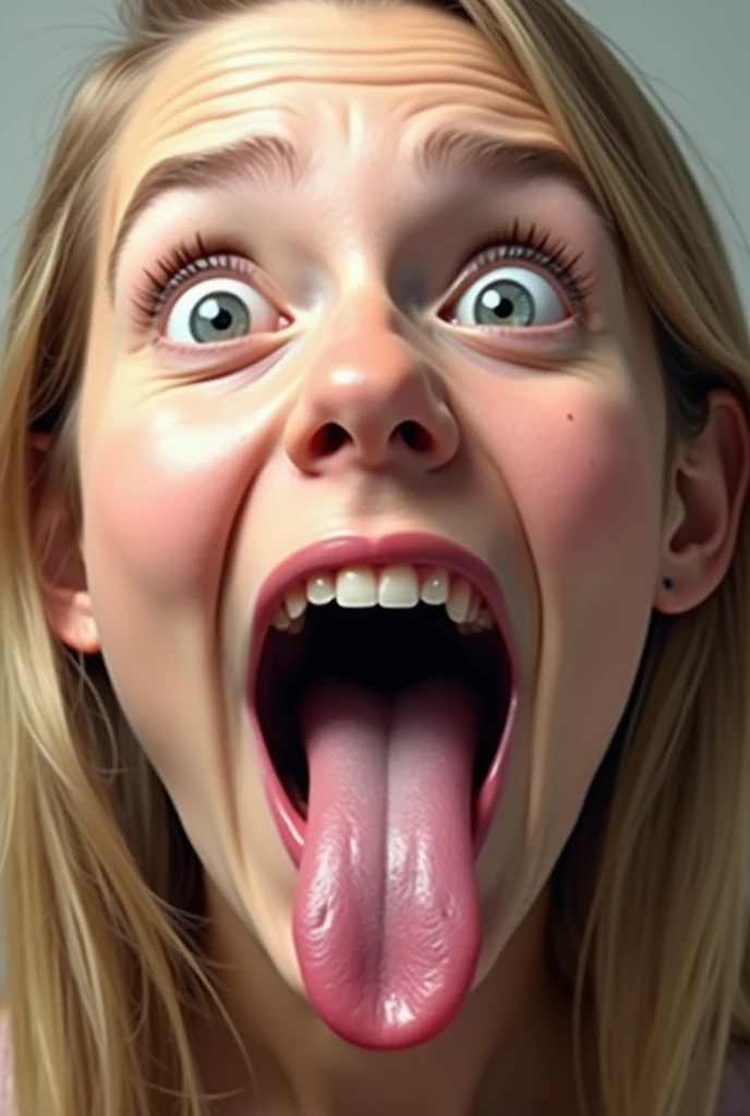 Have her show her uvula - SeaArt AI
