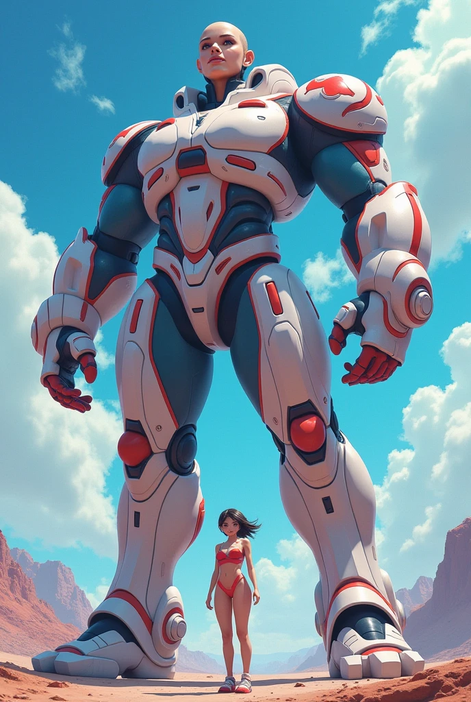 Mega giantess woman anime pokemon suit - SeaArt AI