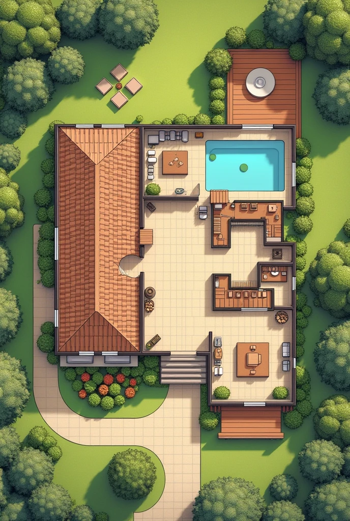 25×45 plot home map - SeaArt AI