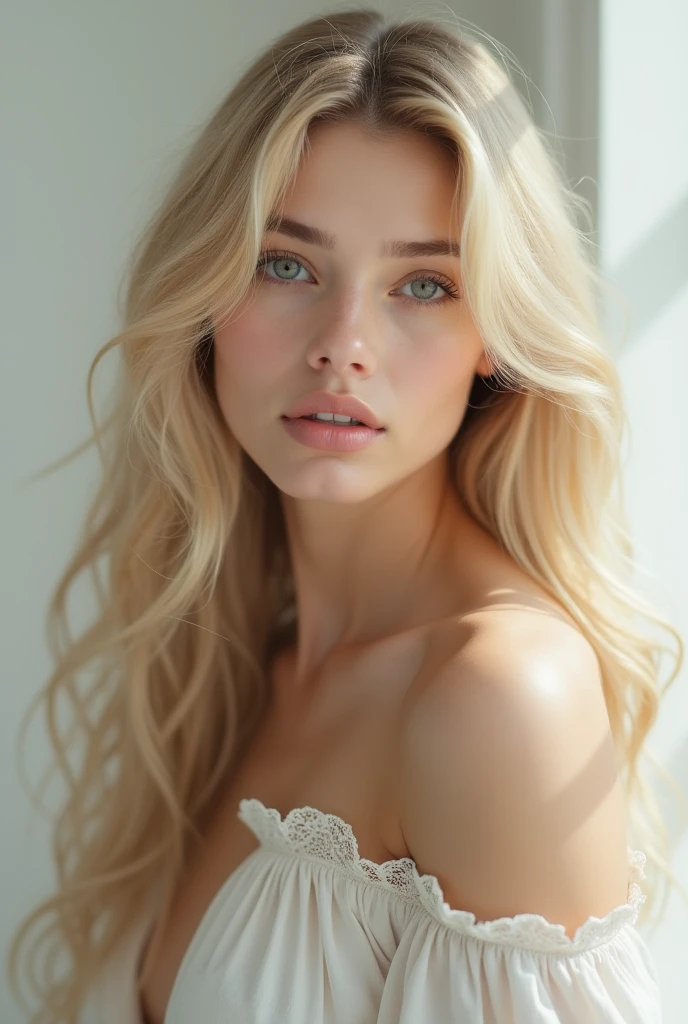 Blonde And White Seaart Ai