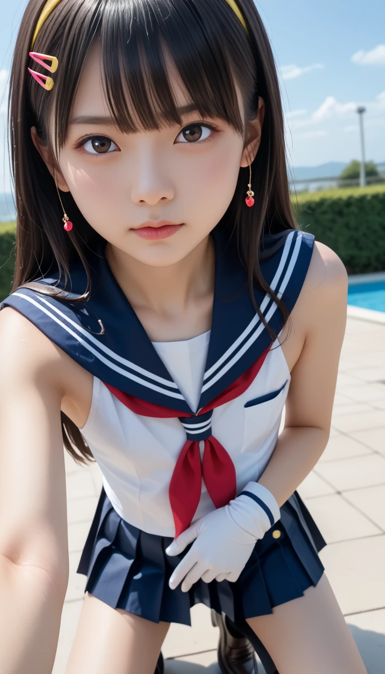 1 Japanese elementary school girl、masterpiece 、 top quality - SeaArt AI