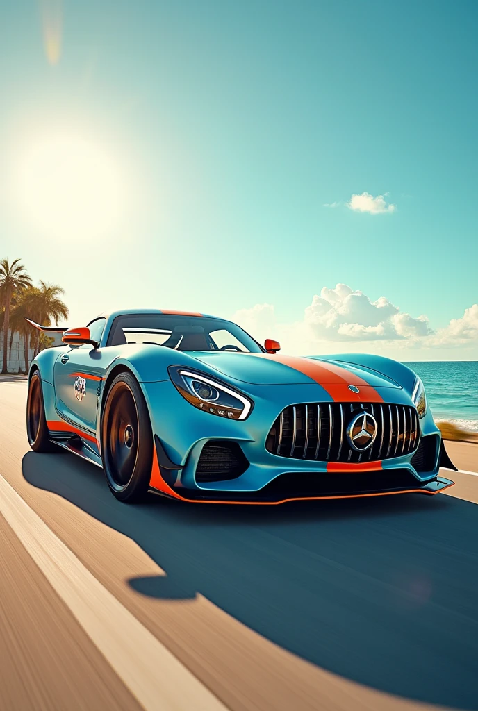 Gulf car brand - SeaArt AI