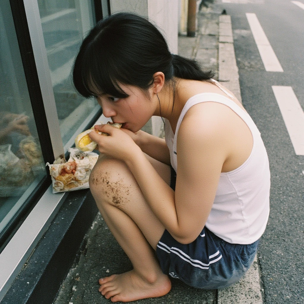 Take a picture of the outside through the window , taken from the side - SeaArt AI