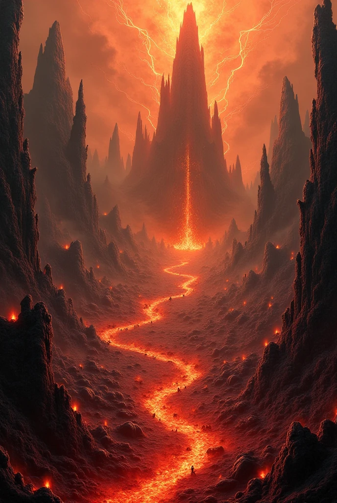 Create an image of hell. - SeaArt AI