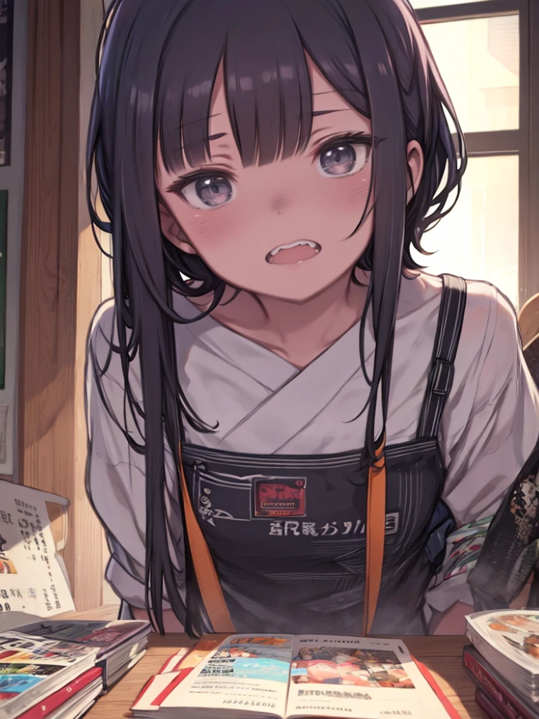 Thteeth illustration teeth、Cute sting in a room full of garbage - SeaArt AI