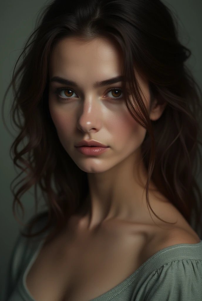 Brunette woman - SeaArt AI