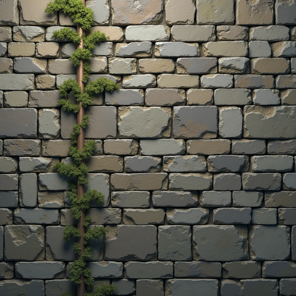 A vertical texture of a realistic medieval stone wall - SeaArt AI